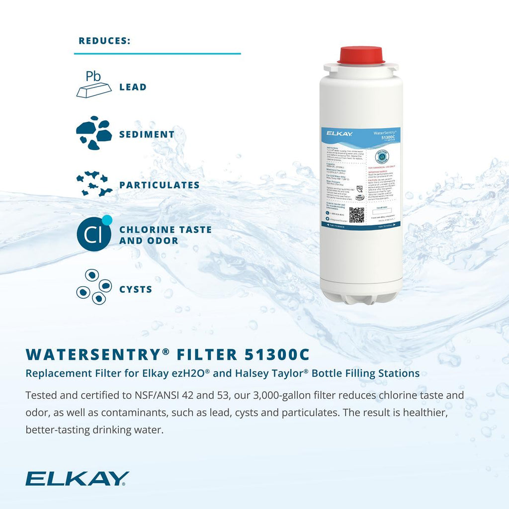 Elkay ezH2O Bi-Level Bottle Filler & ADA Water Cooler